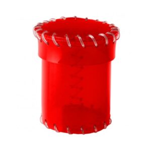 age of plastic red dice cup