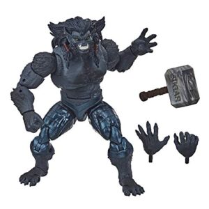 marvel hasbro legends series 6-inch collectible dark beast action figure toy x-men: age of apocalypse collection