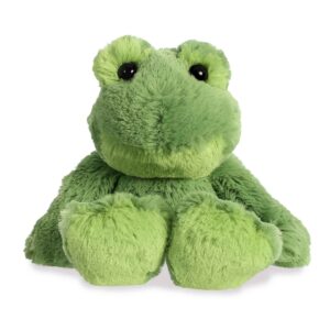 aurora® adorable mini flopsie™ fernando frog™ stuffed animal - playful ease - timeless companions - green 8 inches