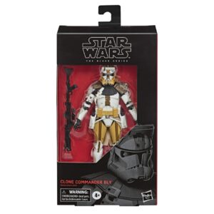 star wars the black series clone commander bly toy 15-cm-scale the clone wars collectible action figure, children aged 4 and up