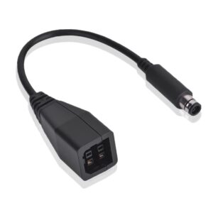 adapter power supply converter transfer cable cord for xbox 360 to xbox 360e,stable game console power supply adapter converter cord for microsoft for xbox 360