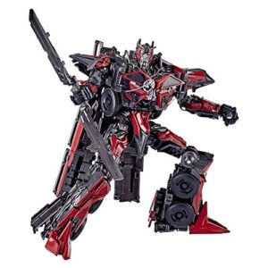 transformers toys studio series 61 voyager class dark of the moon sentinel prime action figure – adults and kids ages 8 and up, 6.5-inch