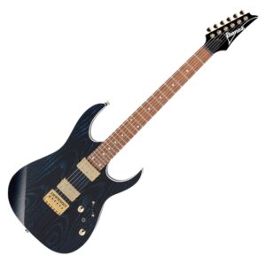 ibanez high performance rg421hpah - blue wave black