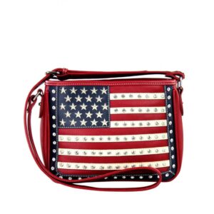 montana west concealed carry american pride crossbody purse navy