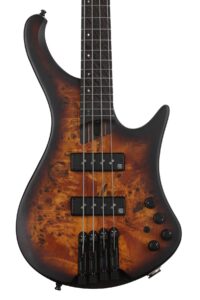 ibanez bass workshop ehb1500 bass guitar - dragon eye burst flat