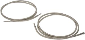 dorman 819-846 flexible stainless steel braided fuel line compatible with select chevrolet/gmc models (oe fix)