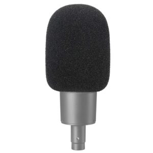 at2020 pop filter foam cover - large mic windscreen for at2020 at2020usb+ at2035 condenser microphone to blocks out plosives