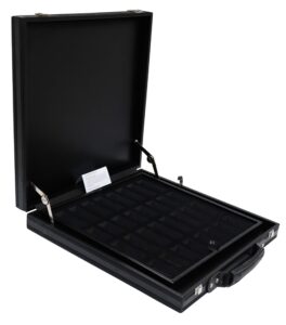 radicaln staunton 15 inches chess game storage box - leather material - suitable chess sets