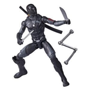 g. i. joe snake eyes: g.i. joe origins snakes eyes action figure collectible toy with fun action feature and accessories, toys for kids ages 4 and up