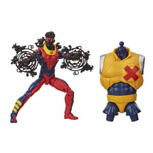 marvel hasbro legends series collection 6-inch sunspot action figure toy premium design and 2 accessories