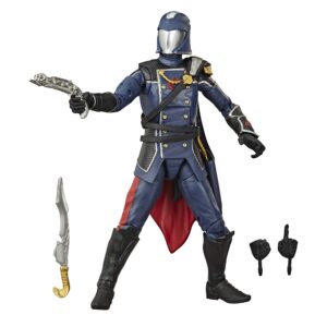 g. i. joe classified series cobra commander action figure 06 collectible premium toy, multiple accessories, 6-inch scale, custom package art