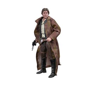 star wars the black series han solo (endor) toy 6-inch scale return of the jedi collectible action figure, kids ages 4 and up