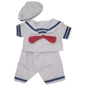 byo-bff stuffed animals plush toy outfit – sailor boy outfit 16”