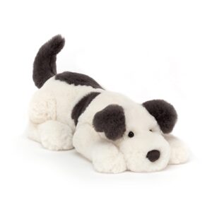 jellycat dashing dog stuffed animal, medium 11 inches