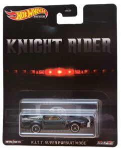 hot wheels knight rider k.i.t.t super pursuit mode, premium