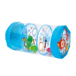 kidoozie animal friends jumbo roller - tummy time toy for infants and toddlers ages 6-18 months