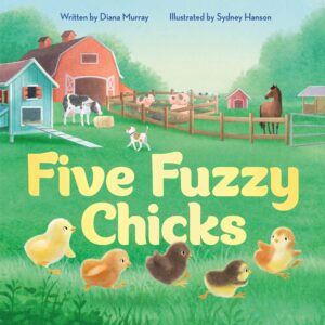 five fuzzy chicks