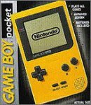 gameboy pocket system yellow (renewed)