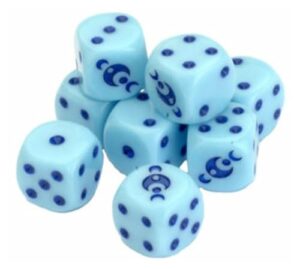 gale force nine star trek: ascendancy expansion: dice (x9) - andorian