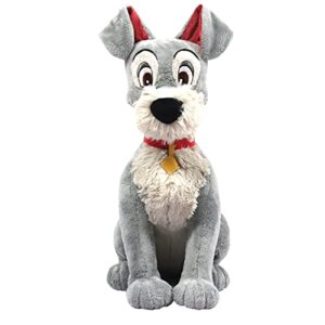 disney 13-inch large tramp stuffed animal, dog, lady and the tramp plush