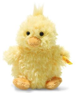 steiff pipsy chick plush, yellow