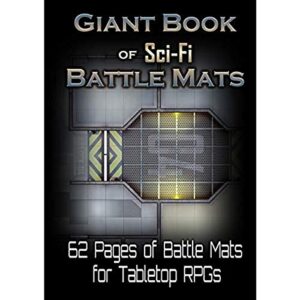 giant book of sci-fi battle mats