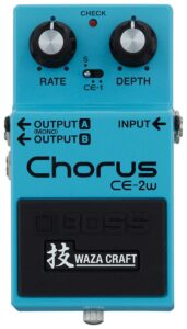 ce-2w waza craft special edition chorus pedal (renewed)