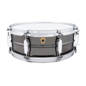 ludwig black beauty snare drum - 5 x 14-inch - black nickel with 8-lugs