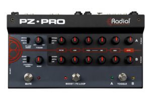 radial pz-pro 2-channel acoustic preamp