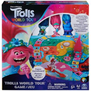 spin master games trolls world tour cooperative strategy board game for families and kids ages 5 and up