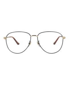 gucci aviator-frame metal optical frames