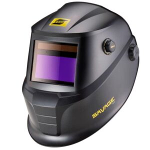 esab 0700000480 black savage a40 welding helmet