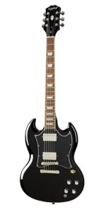 epiphone sg standard, ebony