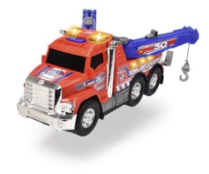 dickie toys - 12 inch tow truck, red/blue