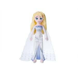 disney elsa the snow queen plush doll – frozen 2 – medium – 18'' inches