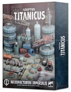 games workshop adeptus titanicus: citivas imperialis industrial scenery