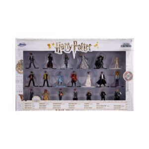 jada toys harry potter 1.65" die-cast metal collectible figures 20-pack wave 4, toys for kids and adults, silver