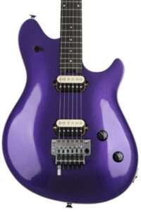 evh wolfgang special electric guitar - deep purple metallic