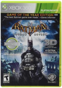 batman: arkham asylum - goty - xbox 360 (renewed)