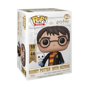 funko pop! 18 inch harry potter with hedwig super sized pop! vinyl figure