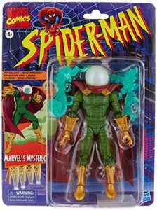 spider-man marvel's mysterio retro collection action figure for ages 4 and up