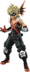 banpresto my hero academia texture katsuki bakugo figure