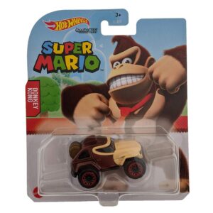 hot wheels gaming character car super mario 2020 series-donkey kong vehicle(7/8)