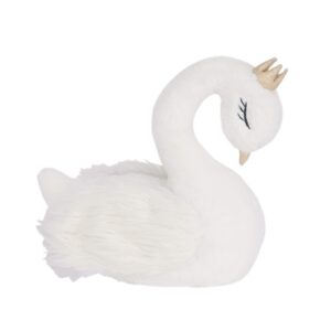 lambs & ivy signature swan princess plush white stuffed animal toy - princess