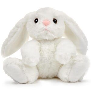 bearington lil’ whisker the bunny plush, 6 inch easter bunny stuffed animal, easter plush toys