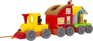 bing lights and sounds train with mini playset for ages 3+