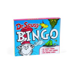 fun express dr. seuss bingo, 32 game cards