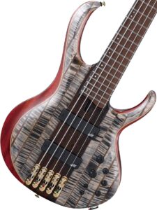 ibanez premium btb1935 bass guitar - black ice low gloss