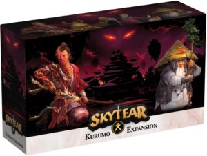 skytear kurumo expansion - unleash martial mastery with 4 new heroes! fighting strategy game for kids & adults, ages 14+, 2-4 players, 45 minute playtime, made by skytear games