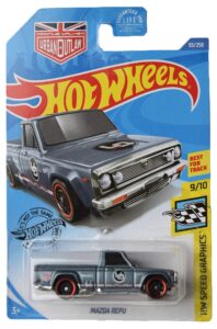 hot wheels speed grahpics 9/10 mazda repu 93/250, slate